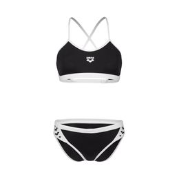 arena Bikini 'ICONS' Damen Gr&ouml;&szlig;e L schwarz / wei&szlig;
