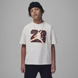 Jordan Plaid Pack 23 Tee T-Shirt für ältere Kinder - Grau