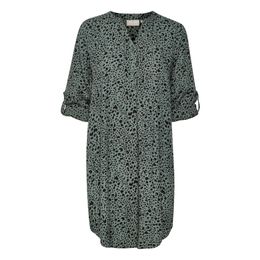 Kaffe Kleid 'KAmarana' Damen Gr&ouml;&szlig;e 34 dunkelgr&uuml;n / mischfarben Sommerkleid