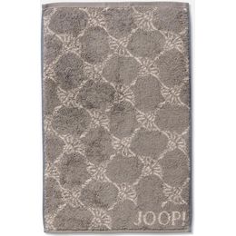JOOP! G&auml;stehandtuch 'Cornflower' Herren Gr&ouml;&szlig;e One Size camel / rauchgrau