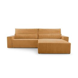 MOEBLO Ecksofa aus Cord DENVER L