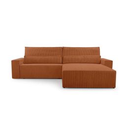 MOEBLO Ecksofa aus Cord DENVER L