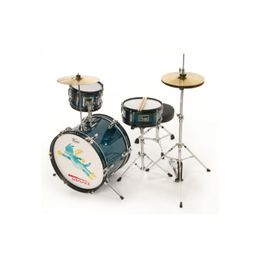 Fame Schlagzeug, 3 PC Junior Drumset Tabaluga Dark Blue