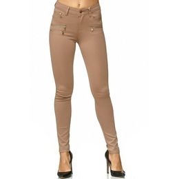 Elara Jeggings Elara Damen Stretch Hose Skinny Fit Jegging (1-tlg)