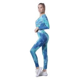 BlauWave Sportanzug Damen Trainingsanzug Yoga-Leggings und Stretch-Sport-BH-Fitness-Set (1-tlg)