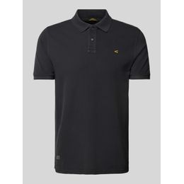 Camel Active Poloshirt mit Label-Stitching