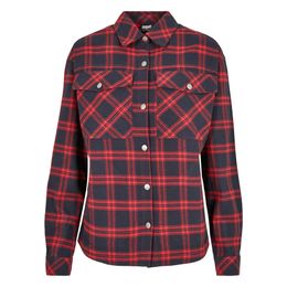 Urban Classics Bluse Damen Gr&ouml;&szlig;e XS navy / rot