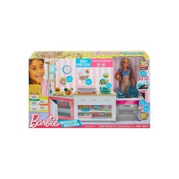 Mattel GWY53 - Barbie - Ultimatives Küchenset inkl. Licht und Sound, 20 Zubehörteile