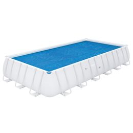 Bestway® Flowclear™ PE-Solarabdeckplane 703 x 336 cm, blau, eckig