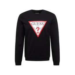 Guess Sweatshirt 'Audley' Herren Gr&ouml;&szlig;e L rot / schwarz / wei&szlig;