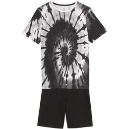 bonprix Jungen T-Shirt und kurze Hose aus Bio-Baumwolle (2-tlg.Set)