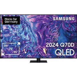Samsung GQ85Q70D QLED TV (Flat, 85 Zoll / 214 cm, UHD 4K, SMART TV, Tizen)