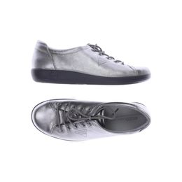Ecco Damen Sneakers, silber, Gr. 37