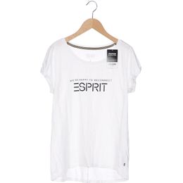 Esprit Damen T-Shirt, weiß