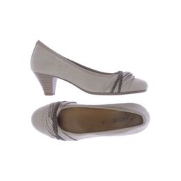 Gabor Damen Pumps, beige, Gr. 5