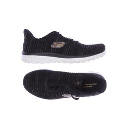 Skechers Damen Sneakers, schwarz