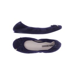 Buffalo LONDON Damen Ballerinas, marineblau