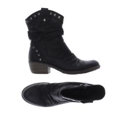 Rieker Damen Stiefelette, schwarz