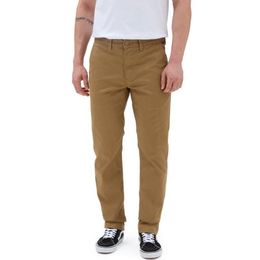 Vans Chinohose MN AUTHENTIC CHINO SLIM PANT mit Markenlabel, braun