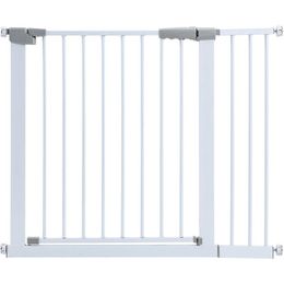 Swanew - Türschutzgitter Treppengitter Open n Stop ,96-103cm ohne Bohren, erweiterbar, weiß
