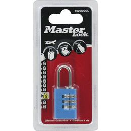 Master Lock - Vorhangschloss 7620 eurdcolcc Zahlenschloss 20 mm, bunt, sb