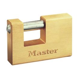 Master Lock - Messing Vorhangschloss 606 - Messing