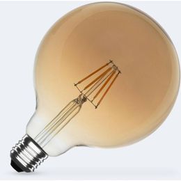 LEDKIA LED-Glühbirne Filament E27 6W 720 lm G125 Gold Warmes Weiß 2700K 360º