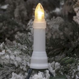 Led Lichterkette in Weiß und Grün 16x 0,06W 2lm IP44 - white - Konstsmide