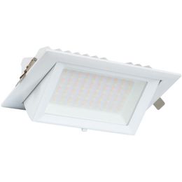 LEDKIA LED-Downlight Strahler Schwenkbar Rechteckig 38W 130lm/W LIFUD Warmes Weiß 3000K 100º240 mm