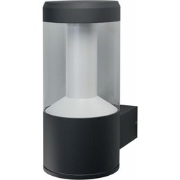 LEDVANCE LED Außen-Wandleuchte Smart+ Outdoor Lantern Wall dunkelgrau SMART+