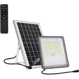 LEDKIA LED-Flutlichtstrahler Solar 10W 100lm/W ip 65 mit Fernbedienung Warmes Weiß 3000K - 3500K 60º38 mm