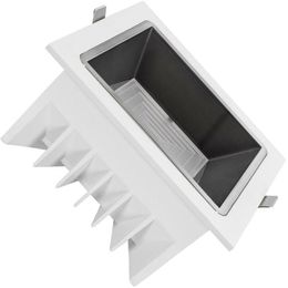 Led Downlight Einbaustrahler 30W Eckig Premium CRI90 lifud Ausschnitt 145x14 5mm 2700K Warmweiß