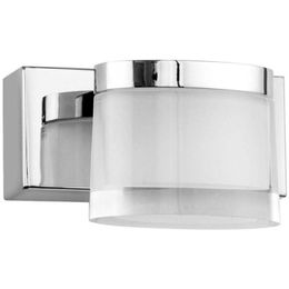 NOVA LUCE - led Spiegelleuchte Sabia in Chrom 5W 513lm IP44 - grey