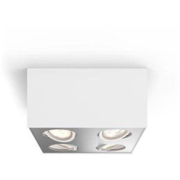 Philips - led Spot Box in Weiß 4x 4,5W 2000lm - white