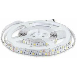 LED-Streifen SMD5050 8W/m 5m 60 LED/m 12V rgb + 3000K IP20 10mm - V-TAC