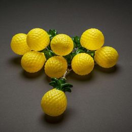 Led Lichterkette Ananas in Gelb 10x 0,07W - yellow - Konstsmide