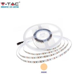 V-TAC Led streifen chip samsung SMD2835 12V 5M warm weiss 3000K IP20 no wp - sku 323