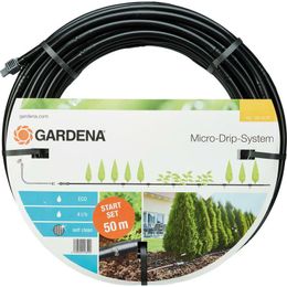 Micro-Drip-System Gardena Start Set Pflanzreihe l 50m