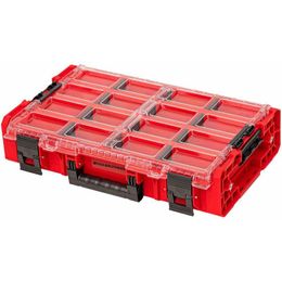 Rhino xxl Organizer ultra Höhe xl Boxen+ Custom stapelbar 582 x 387 x 131 mm 13,5 l IP66 mit 4 Inlays und 12 Trennwänden - Toolbrothers