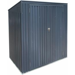 Metall Mülltonnenbox Gerätebox 73 Dunkelgrau 100x235 cm - WESTMANN