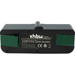 vhbw - Akku kompatibel mit iRobot Roomba 980, 960, 896, 965, 985, 676 Staubsauger (3500mAh, 14,4V, Li-Ion)
