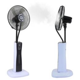 HENGDA Stand-Ventilator mit Wasser Ultraschall-Sprühnebel Wasserkühlung . inkl. Fernbedienung Timer-Funktion . Luftbefeuchter Leise . Nebelfunktion .