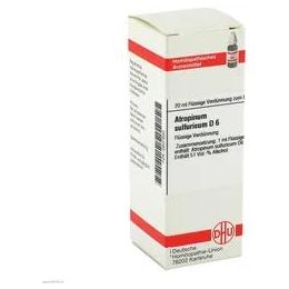 DHU-Arzneimittel Atropinum Sulfuricum D 6 Dilution 20 ml