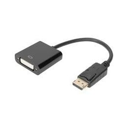 Digitus Adapter / Konverter DisplayPort > DVI schwarz, 15cm