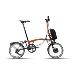 Brompton C-Line Electric - 12 Speed - 16 Zoll 300Wh 12K Faltrad - Flame Lacquer