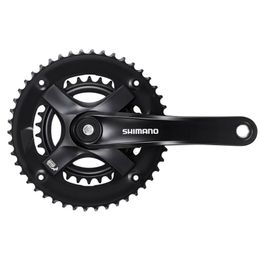 Shimano FC-TY501-2 Kurbel 2-fach 30-46 Zähne 175 mm Kurbelgarnitur Fahrradkurbel Kettenradgarnitur