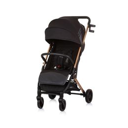 Chipolino Kinderwagen, Buggy Pixie zusammenklappbar Getränkehalter Korb 22 kg schwarz