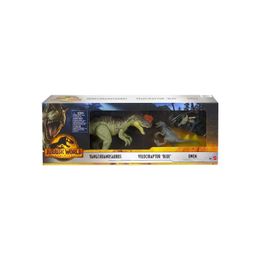 Mattel HLP79 - Jurassic World - Spielfiguren-Set, 3 Teile