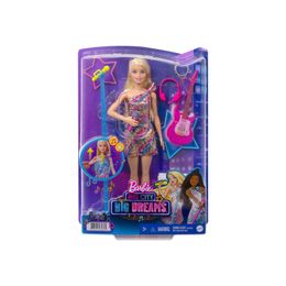 Mattel GYJ23 - Barbie - Big City Big Dreams - "Bühne frei für große Träume" - Malibu Barbie Puppe mit Licht und Sound, 30 cm