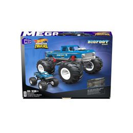 Mattel HHD20 - Mega - Hot Wheels - Monster Trucks - Bigfoot 4x4x4, Bausatz + Die-Cast Monster Truck, 538-tlg.